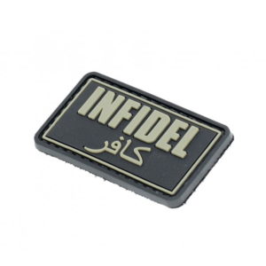 INFIDEL naszywka PVC 3D morale patch - Sklep MOLON LABE